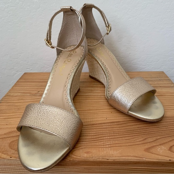 Lilly Pulitzer | Shoes | Lilly Pulitzer Bridgette Wedge Size 7 | Poshmark